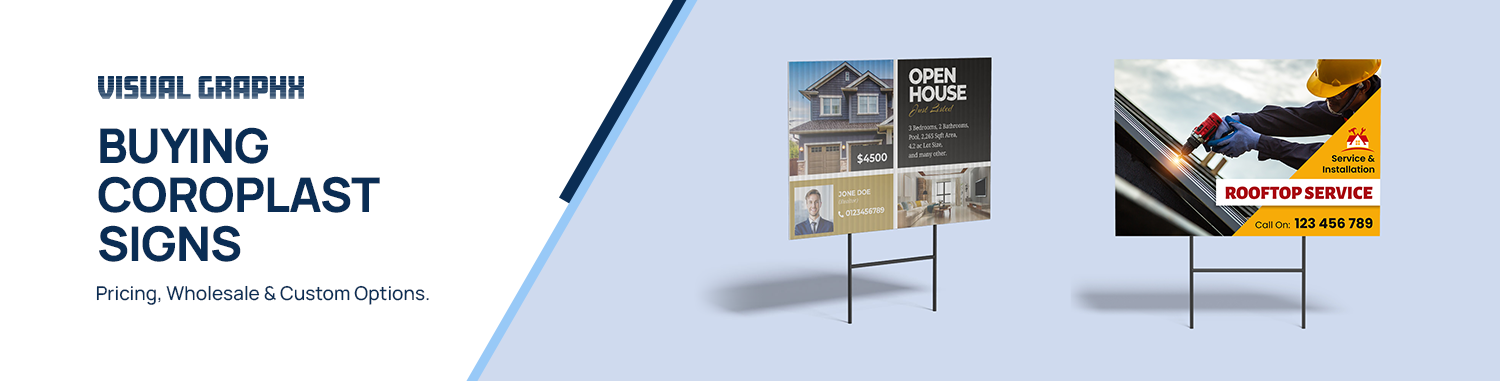 What Are Coroplast Signs? Uses, Durability, Sizes and Printing