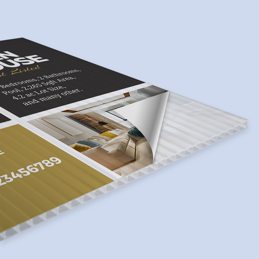 Coroplast (Vinyl Mounted) - Visual Graphx, LLC.