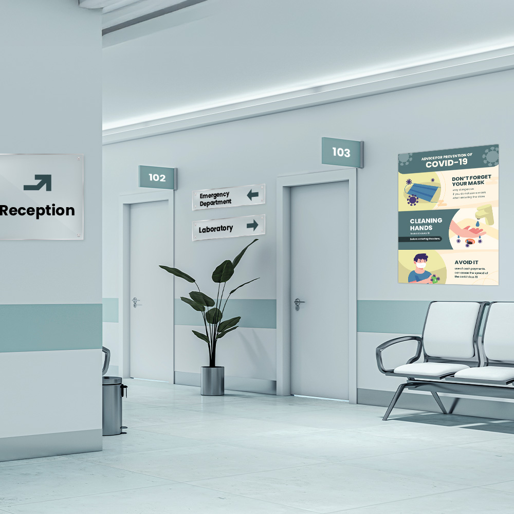 Healthcare & Public Services Signage Solutions | Custom Printed ...