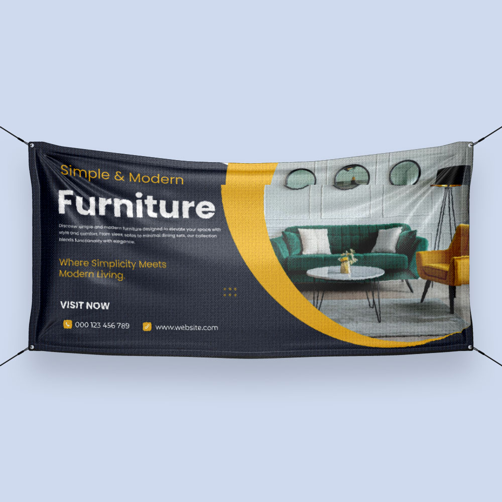 Custom Scrim Banners in Arizona – Durable, Full-Color Vinyl Banners