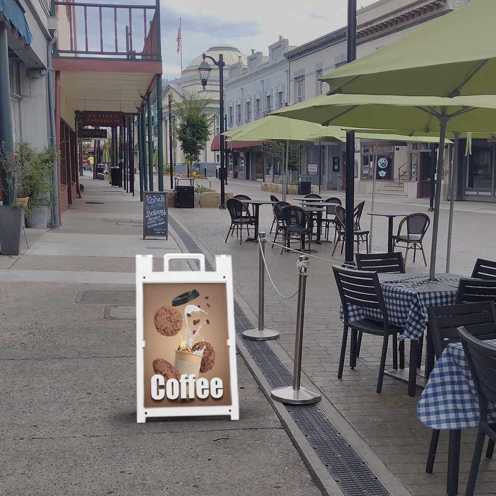 A Frame Signs Printing in Arizona | Custom Printed Graphics & Signage ...